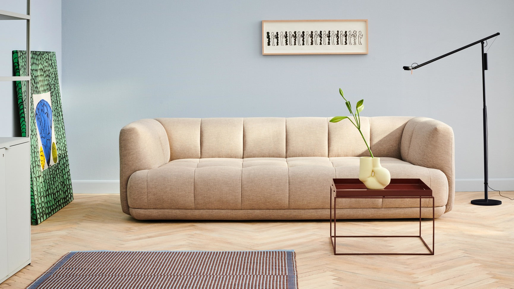 HAY - Quilton 3 Seater - Maven